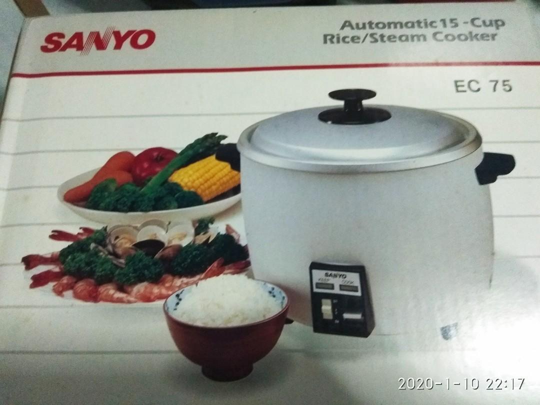 Vintage Rice Cooker 2.8 Liters 15 cups, TV & Home Appliances, Kitchen ...