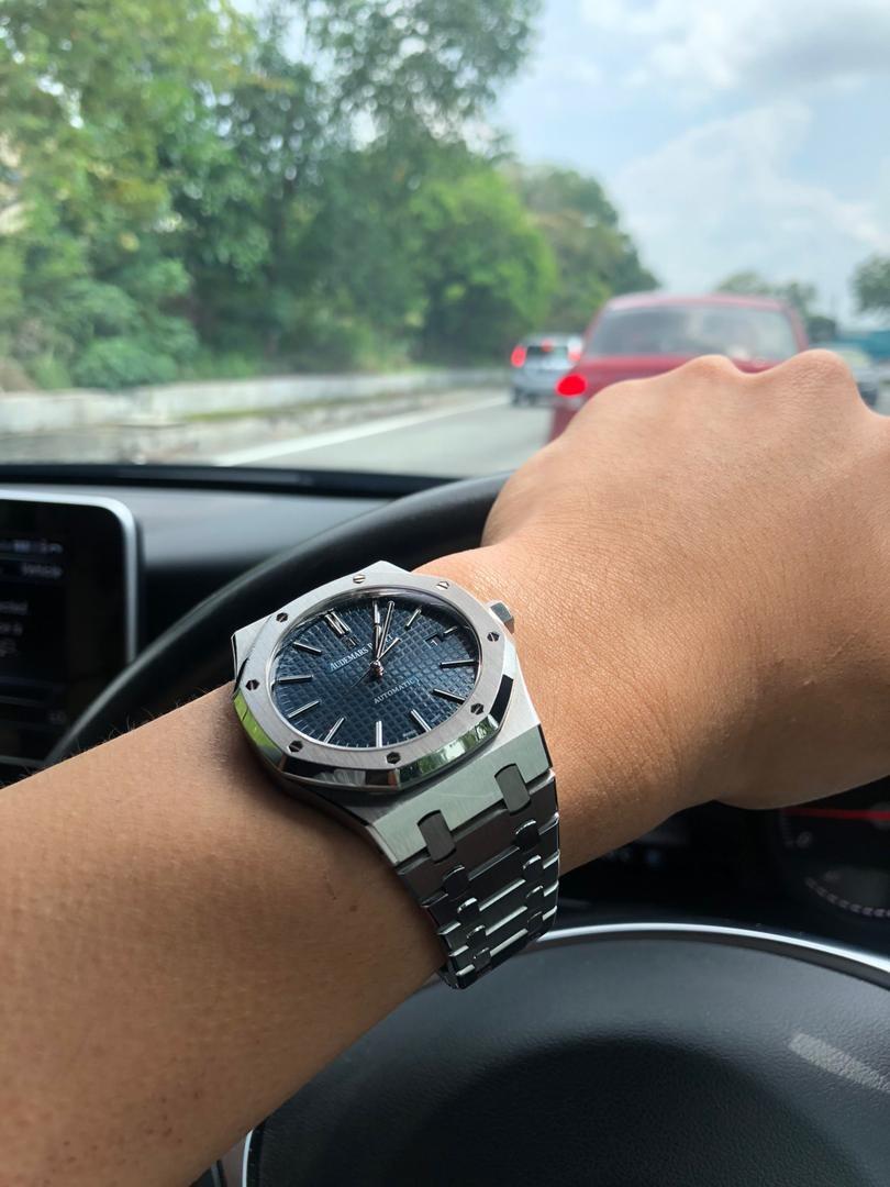 Ap 15400 Blue Dial, Men's Fashion, Watches & Accessories, Watches on ...