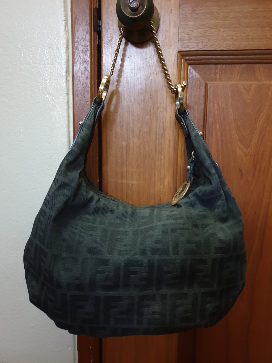 Authentic FENDI shoulder bag, Luxury, Bags & Wallets on Carousell