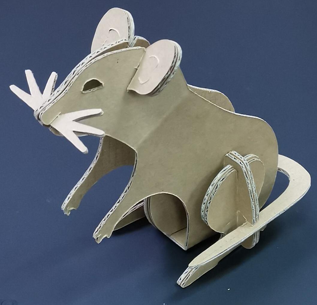 Cardboard mouse, Hobbies & Toys, Stationery & Craft, Craft Supplies ...