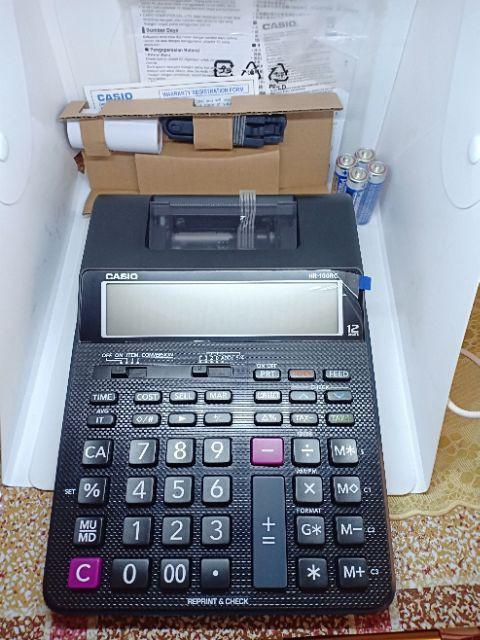 Casio Printing Calculator HR-100RC, Computers & Tech, Office & Business ...