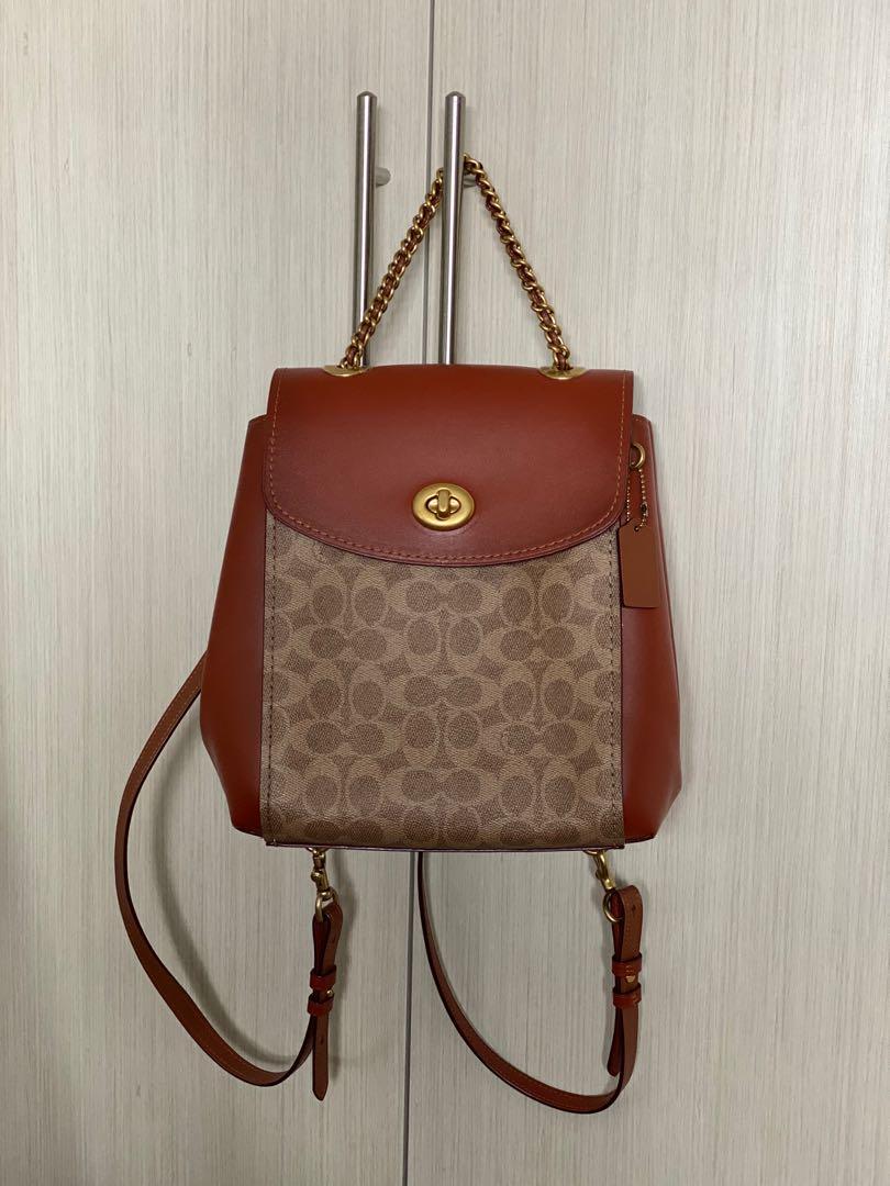 Coach Parker Convertible Backpack, medium size, Women's Fashion, Bags ...