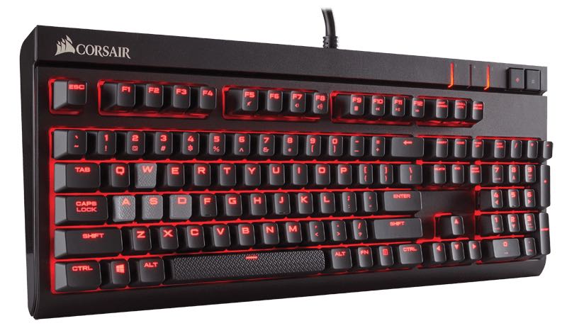 Corsair Strafe Gaming Keyboard Cherry MX Reds Red, Computers & Tech ...