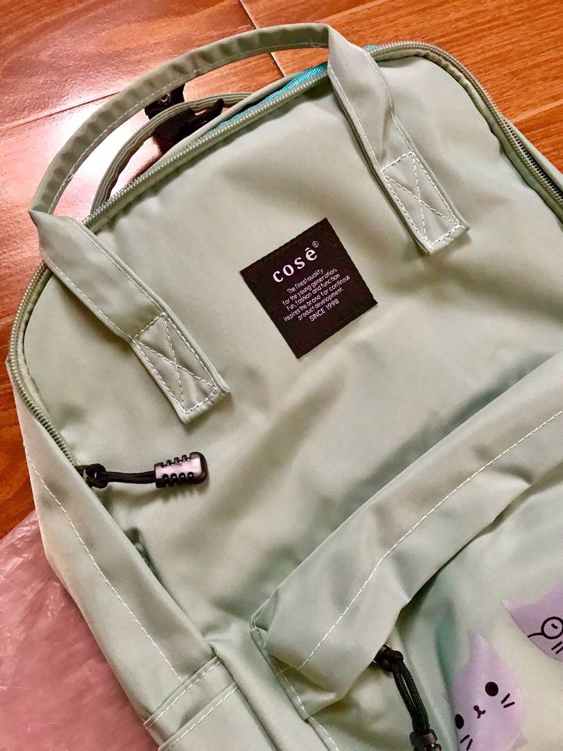 Cose Pastel Green Backpack, Women's Fashion, Bags & Wallets, Backpacks ...