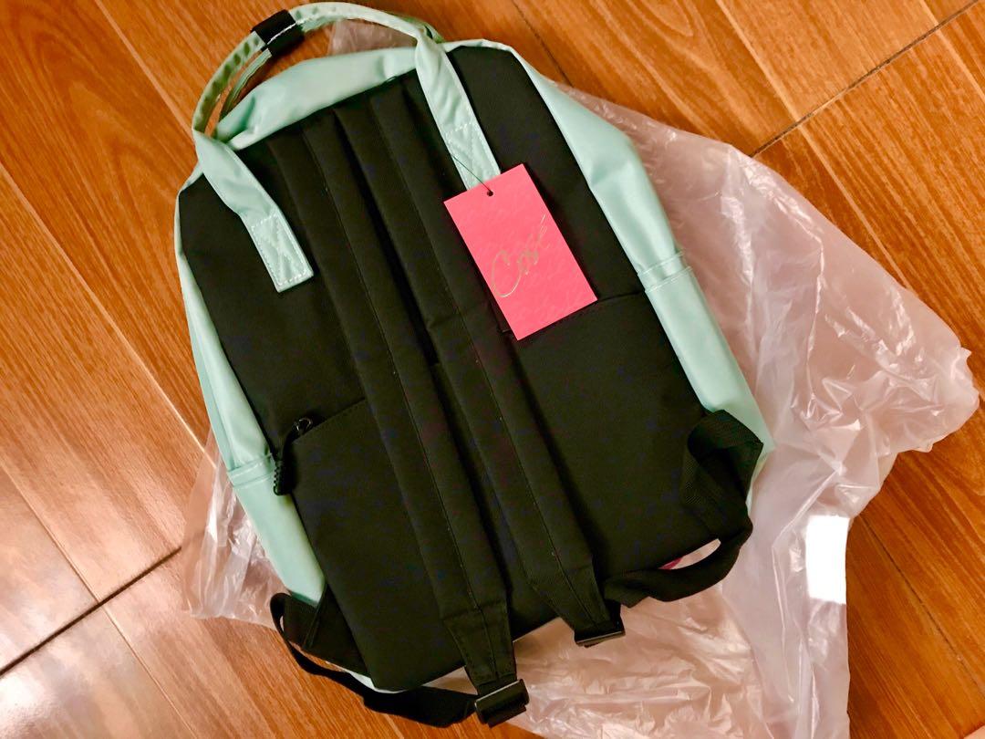 Cose Pastel Green Backpack, Women's Fashion, Bags & Wallets, Backpacks ...