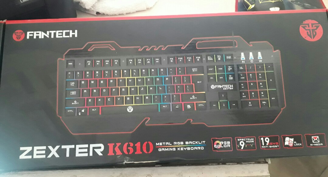 Fantech K610 gaming keyboard, Computers & Tech, Parts & Accessories ...
