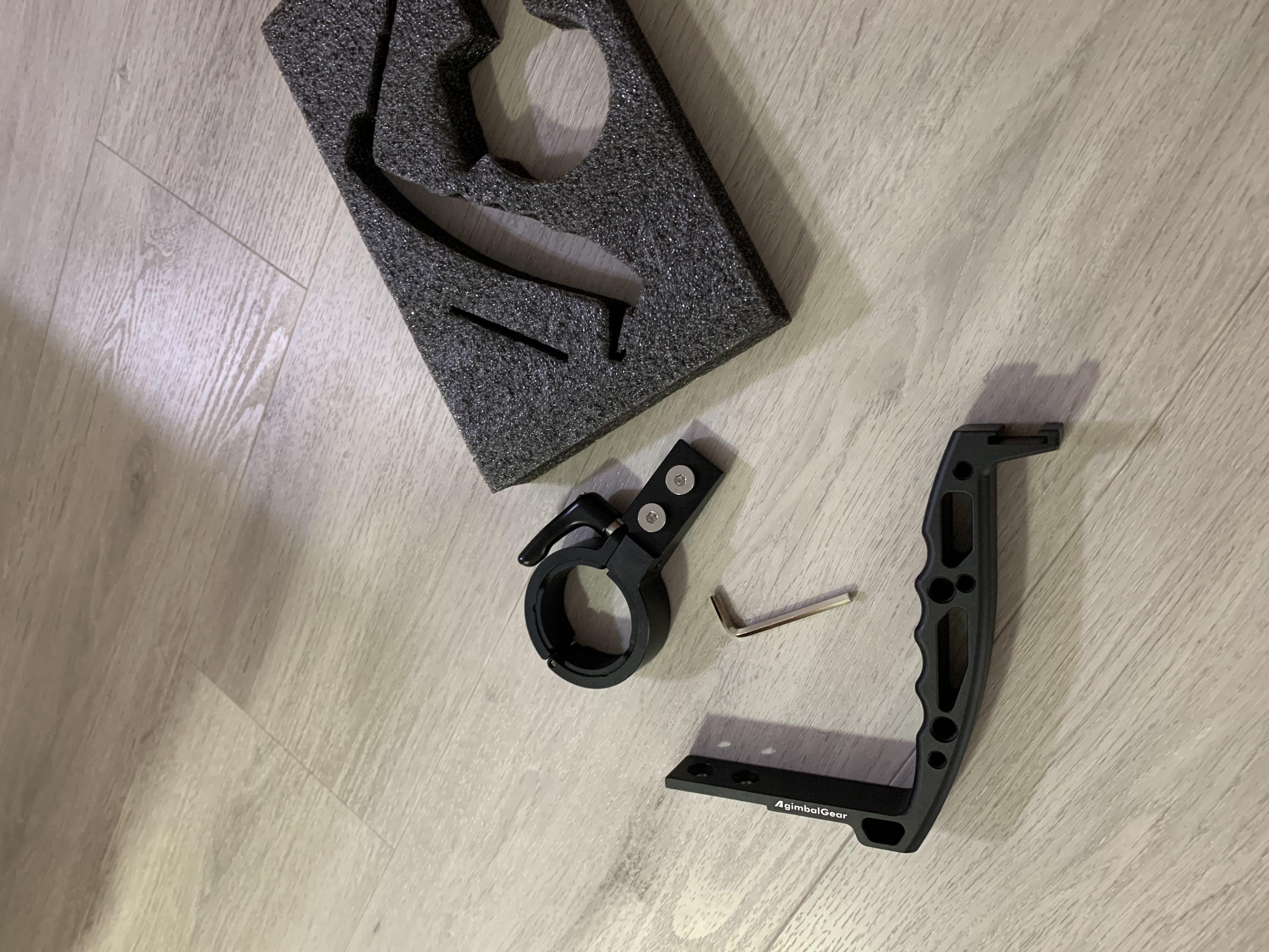 Gimbal Rig Inverted Handle Grip, Photography, Video Cameras on Carousell