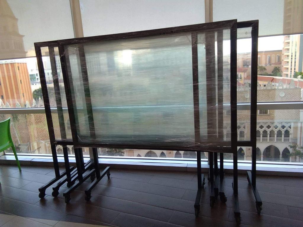 Glass Board Podium Lectern Rostrum Glass Magnetic Tempered Glass Cork ...