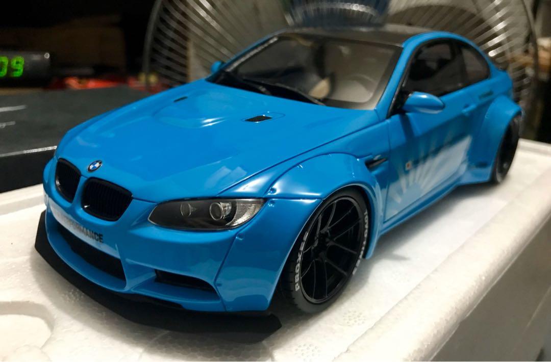 GT Spirit 1:18 BMW E92 M3 Liberty Walk Baby Blue Asia Exclusive ...