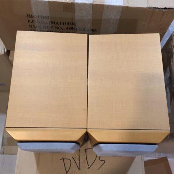 Hifi Bookshelf 2 Way Speakers Wood Chasis, Electronics, Audio on Carousell