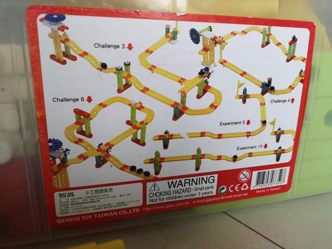 Junior Engineering Gear and Slide Toy (2 boxes), Hobbies & Toys, Toys ...