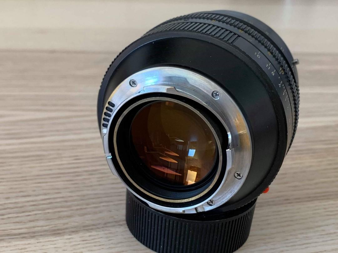 Leica E58 Noctilux 50mm F1 - 3rd Party 6-bit coding, Photography, Lens ...