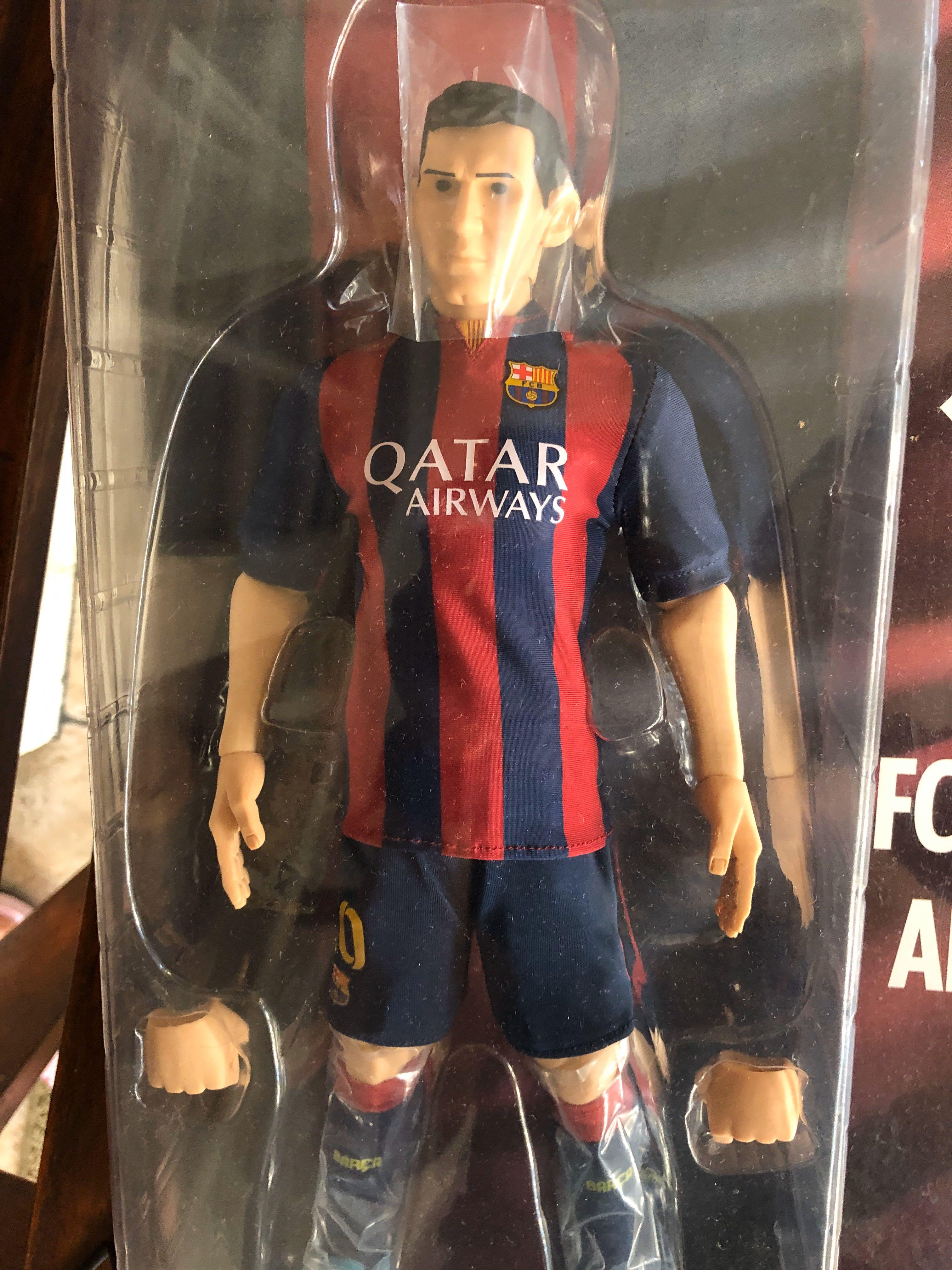 Lionel Messi 12 inch 1/6 Vinyl Official FC Barcelona Art Figure ...