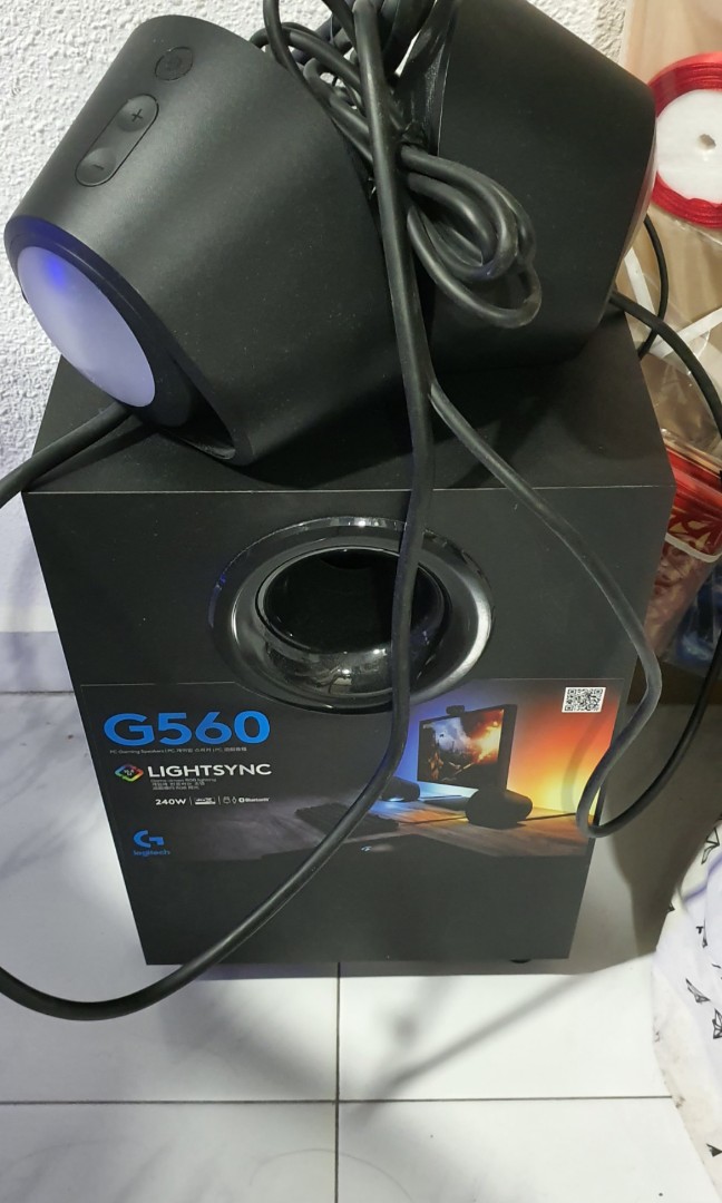 Logitech G560, Audio, Soundbars, Speakers & Amplifiers on Carousell