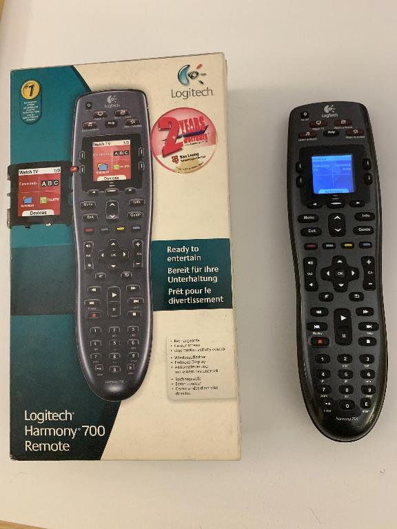 Logitech Harmony 700 Universal Remote, TV & Home Appliances, TV ...