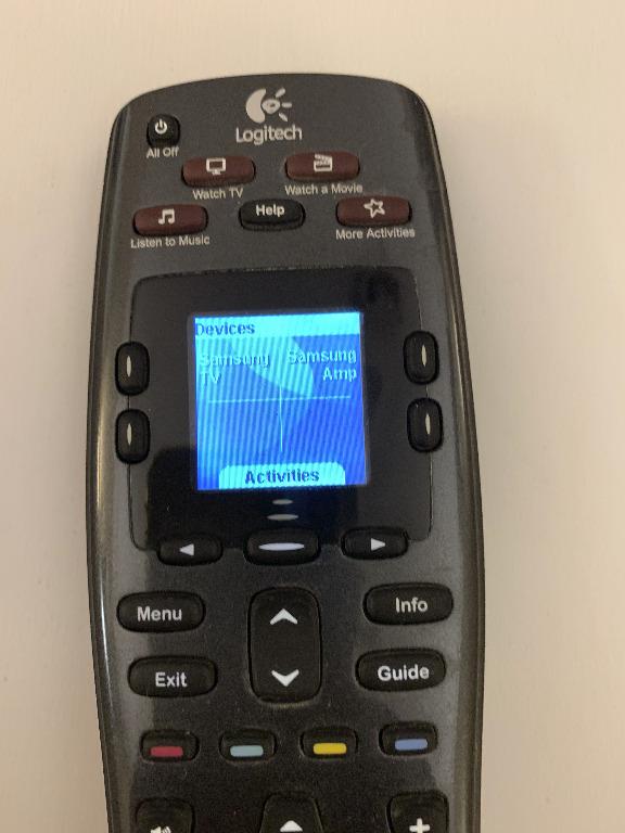 Logitech Harmony 700 Universal Remote, TV & Home Appliances, TV ...