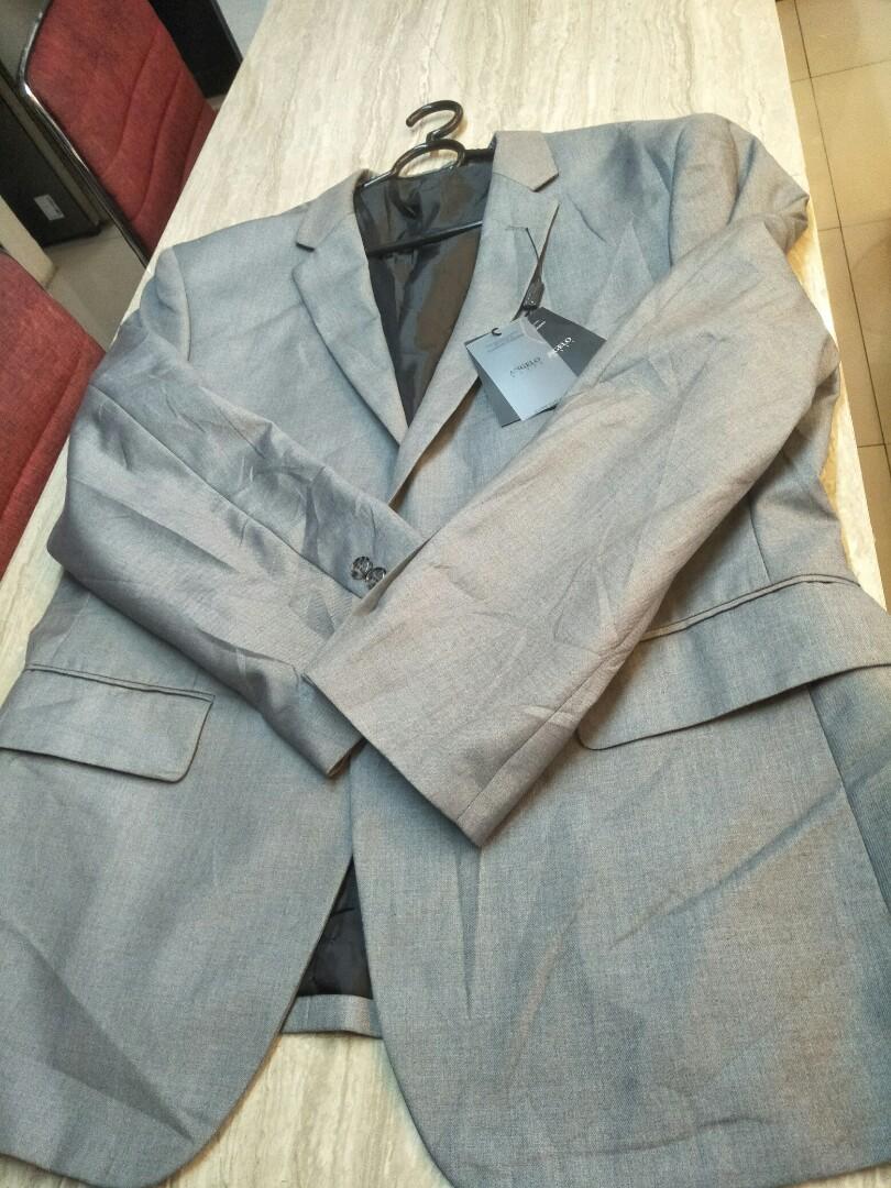Men's business suit to formal a micro tech material, Men's Fashion ...