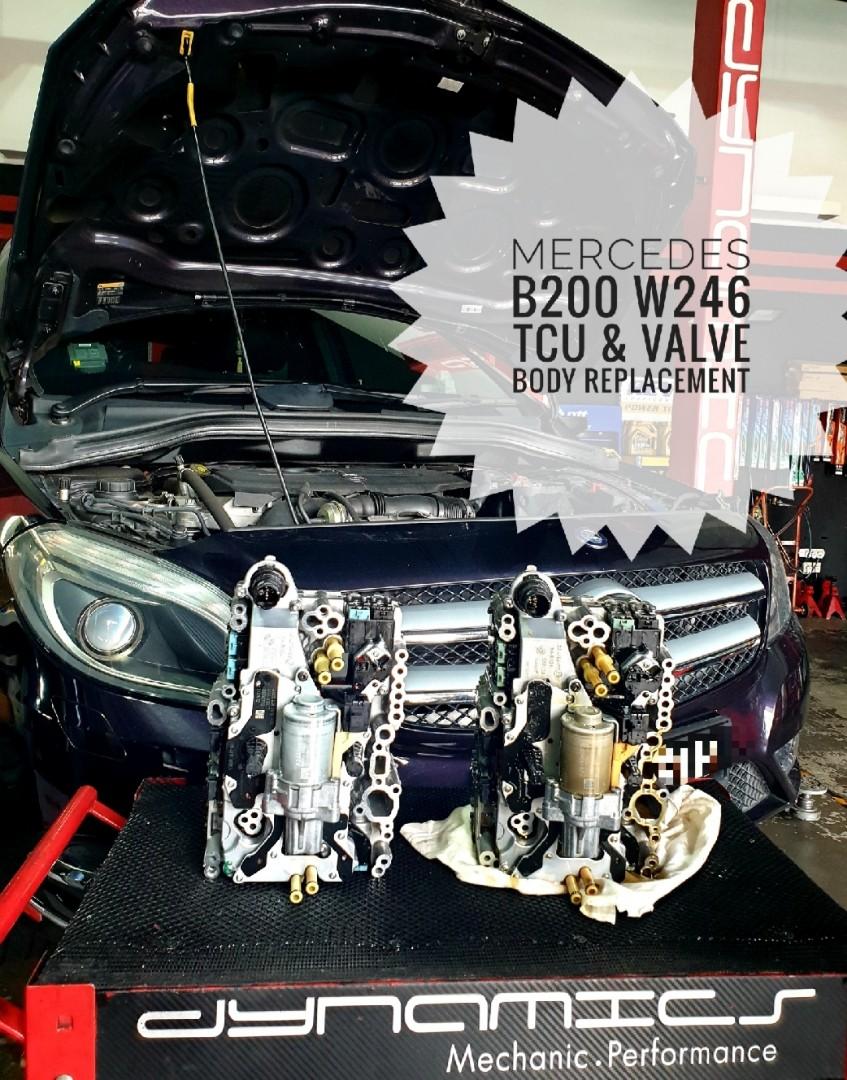 Mercedes B200 (W246): Transmission TCU & Valve Body replacements, Car ...