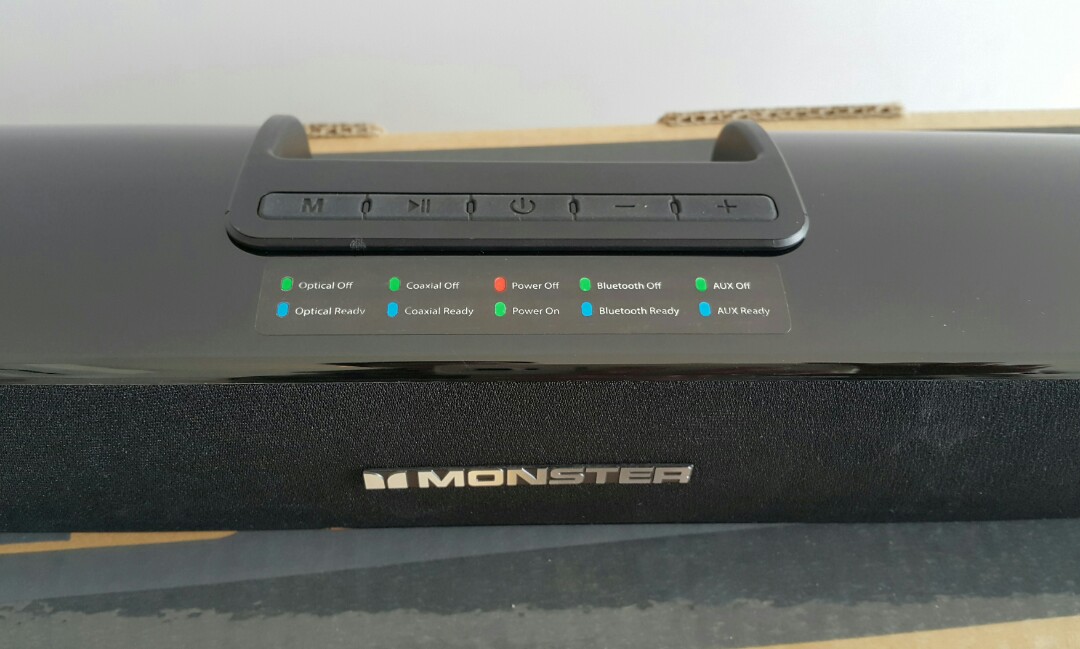 Monster sound bar, 音響器材, Soundbar、揚聲器、藍牙喇叭、耳擴 - Carousell
