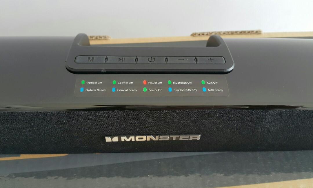 Monster sound bar, 音響器材, Soundbar、揚聲器、藍牙喇叭、耳擴 - Carousell