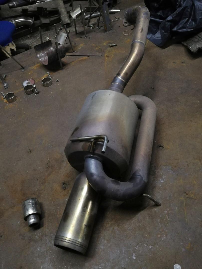 Mugen Twin Loop Muffler Exhaust Auto Accessories On Carousell