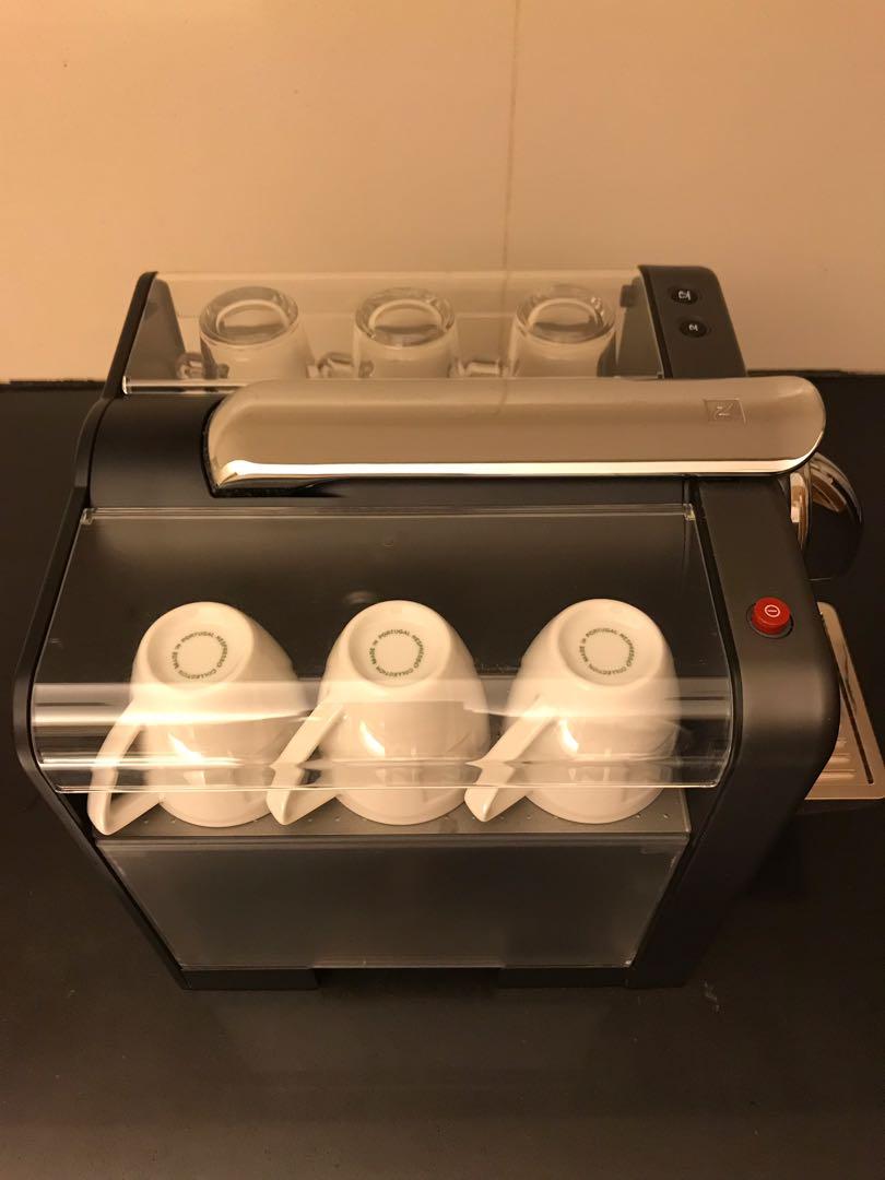 Nespresso Le Cube in Titan Grey (with 6 espresso cups), TV & Home ...