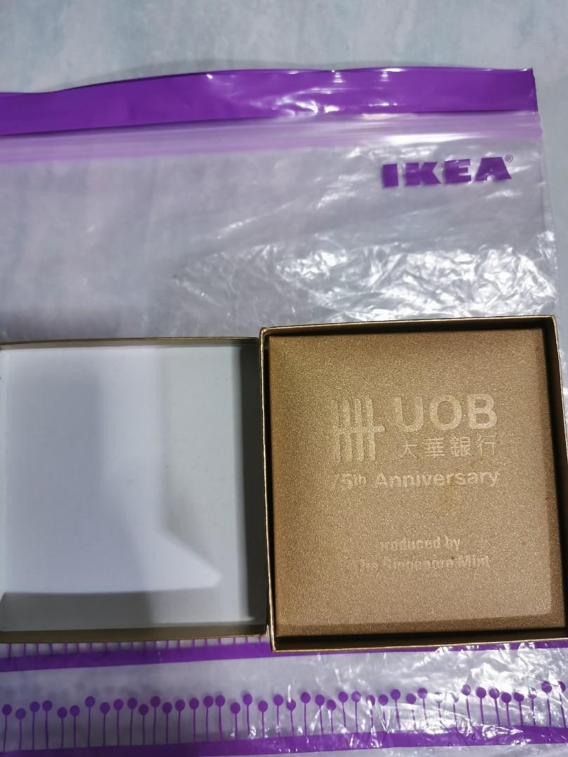 [NEW] UOB Gold plated coin, Women's Fashion, Jewelry & Organisers ...
