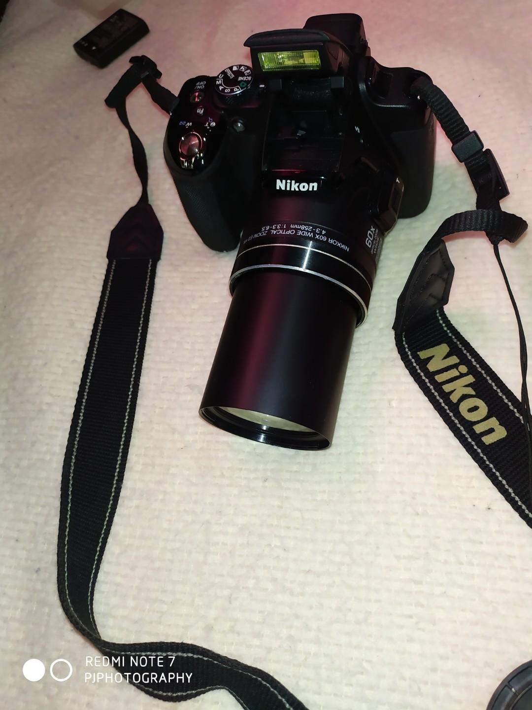 Nikon CoolPix P600 65X Total Zoom (60x optical zoom + 5x more digital ...
