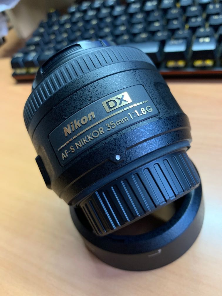 Nikon dx 35mm f1.8 af-s, 攝影器材, 鏡頭及裝備 - Carousell