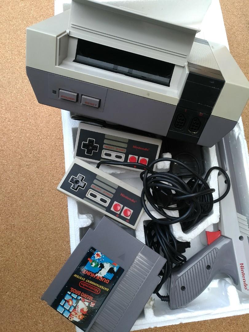 Nintendo Entertainment System (NES-001), Video Gaming, Video Game ...