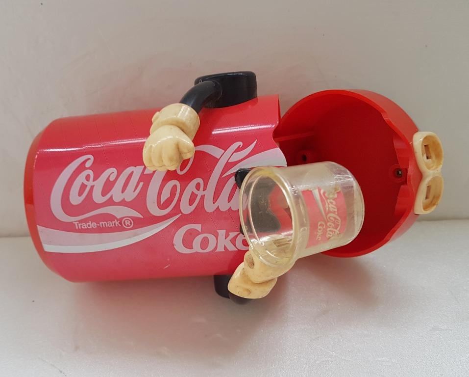 Exquisite Coca Cola Souvenir, Vintage Coin Bank, a Moving Coke Can ...