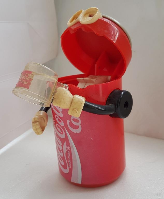 Exquisite Coca Cola Souvenir, Vintage Coin Bank, a Moving Coke Can ...