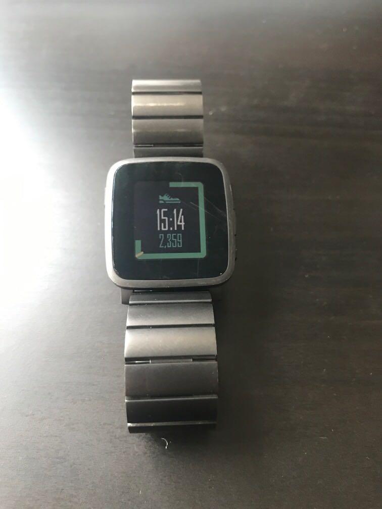 Pebble time steel limited edition, Mobile Phones & Gadgets, Wearables ...