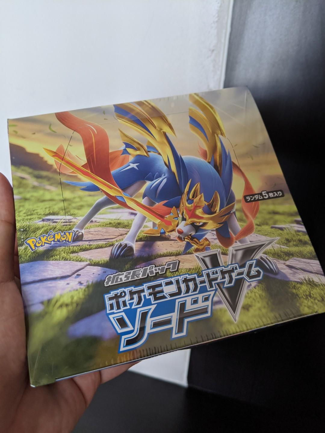 Pokemon Sword & Shield S1W S1H Japanese Booster Boxes, Hobbies & Toys, Toys & Games on Carousell