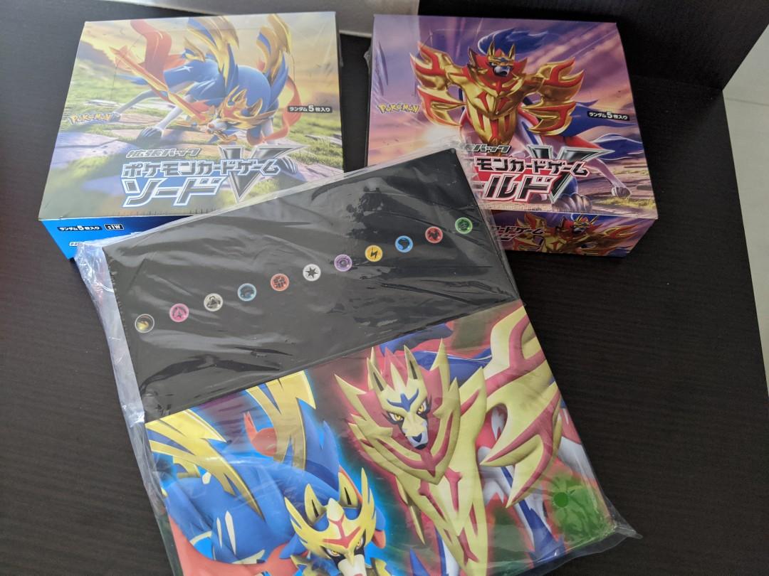 Pokemon Sword & Shield S1W S1H Japanese Booster Boxes, Hobbies & Toys, Toys & Games on Carousell
