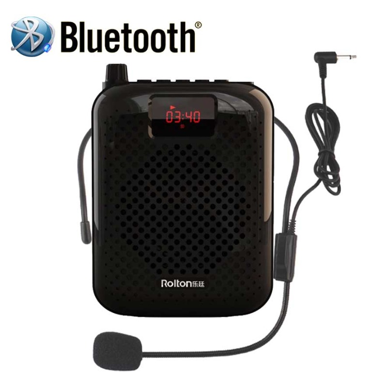 Portable PA Voice Amplifier Loud Sound Speaker Waistband With Headset ...