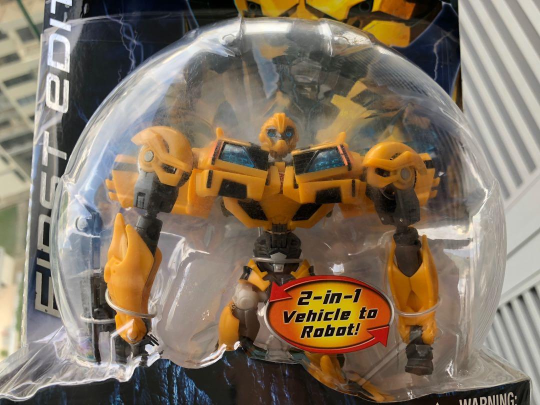 Prime Bumblebee First Edition Transformers TFP Takara Tomy Hasbro not ...