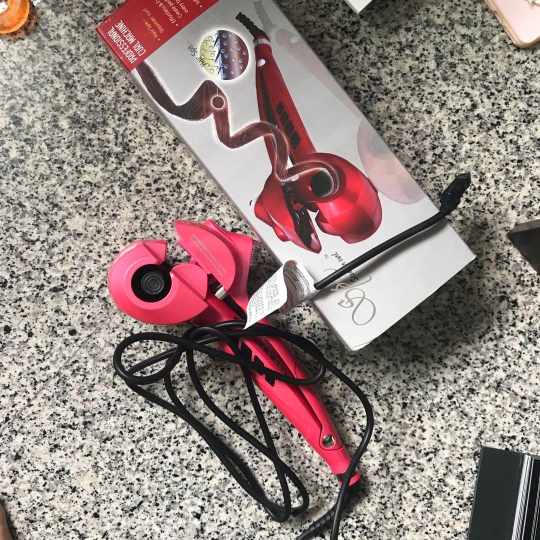 Professional Hair Curl Machine, Beauty & Personal Care, Hair Products ...