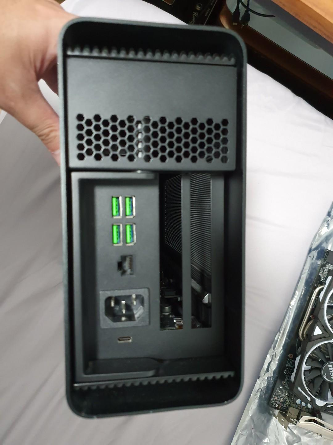 Razer Core V2 eGPU + RX 580 4GB, Computers & Tech, Parts & Accessories ...