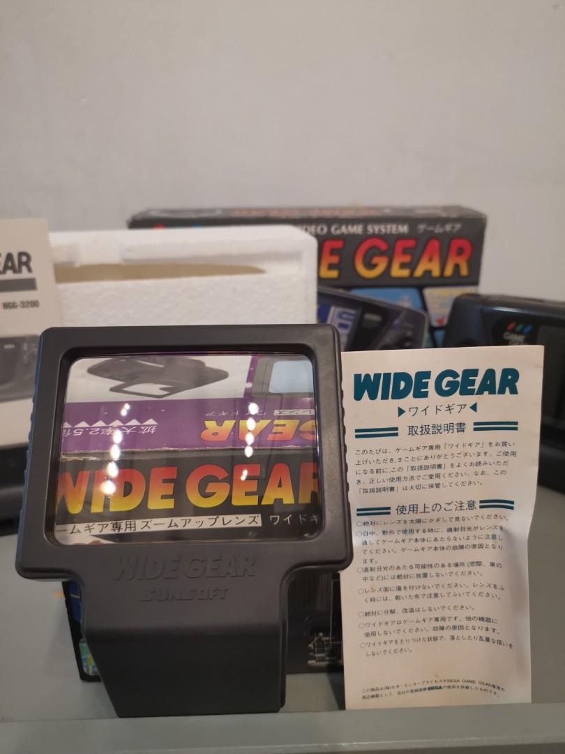 Sega Game Gear + Sunsoft Wide Gear (Pre-Loved 8/10), Video Gaming ...