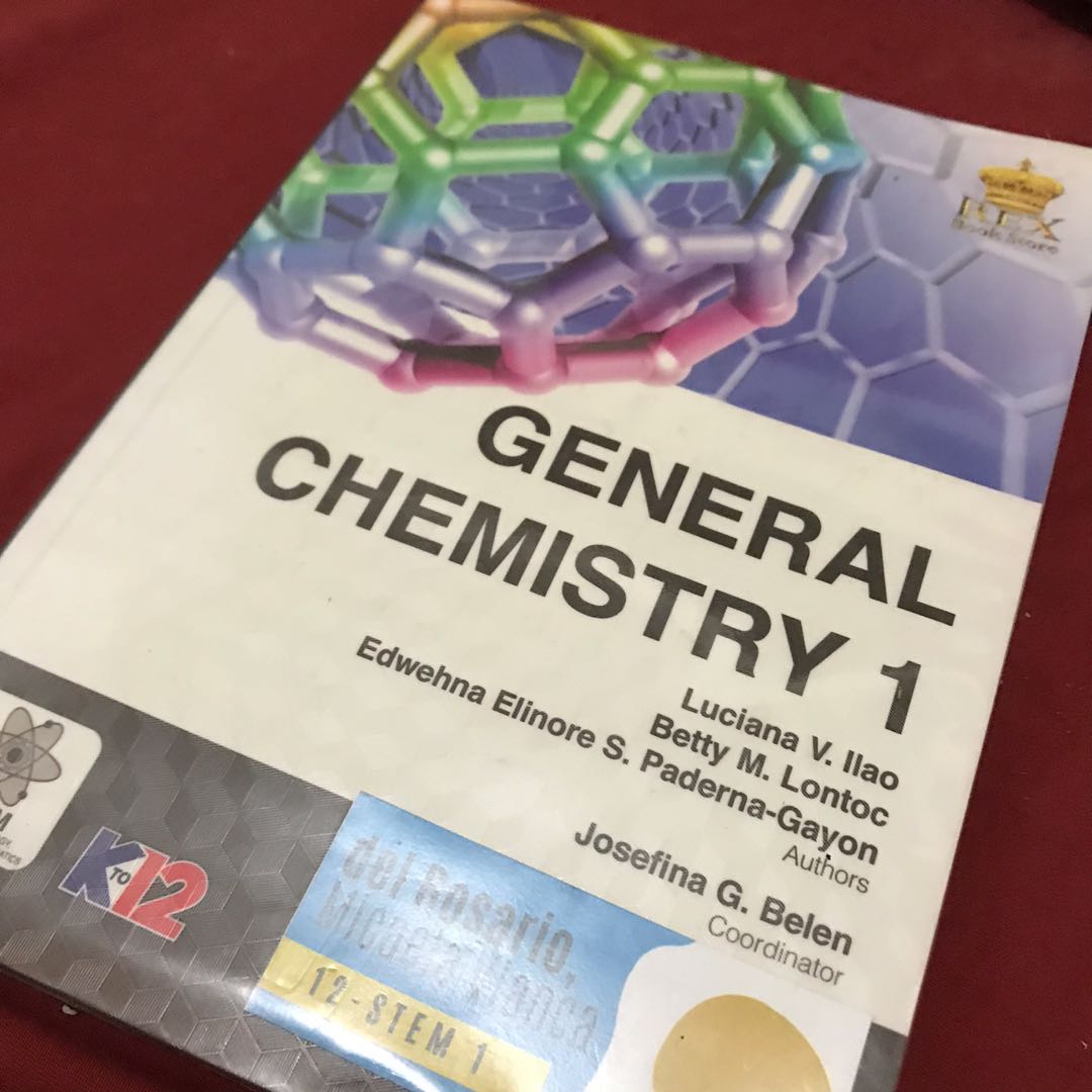 Senior High School Books (STEM) — General Chemistry 1, Hobbies & Toys ...
