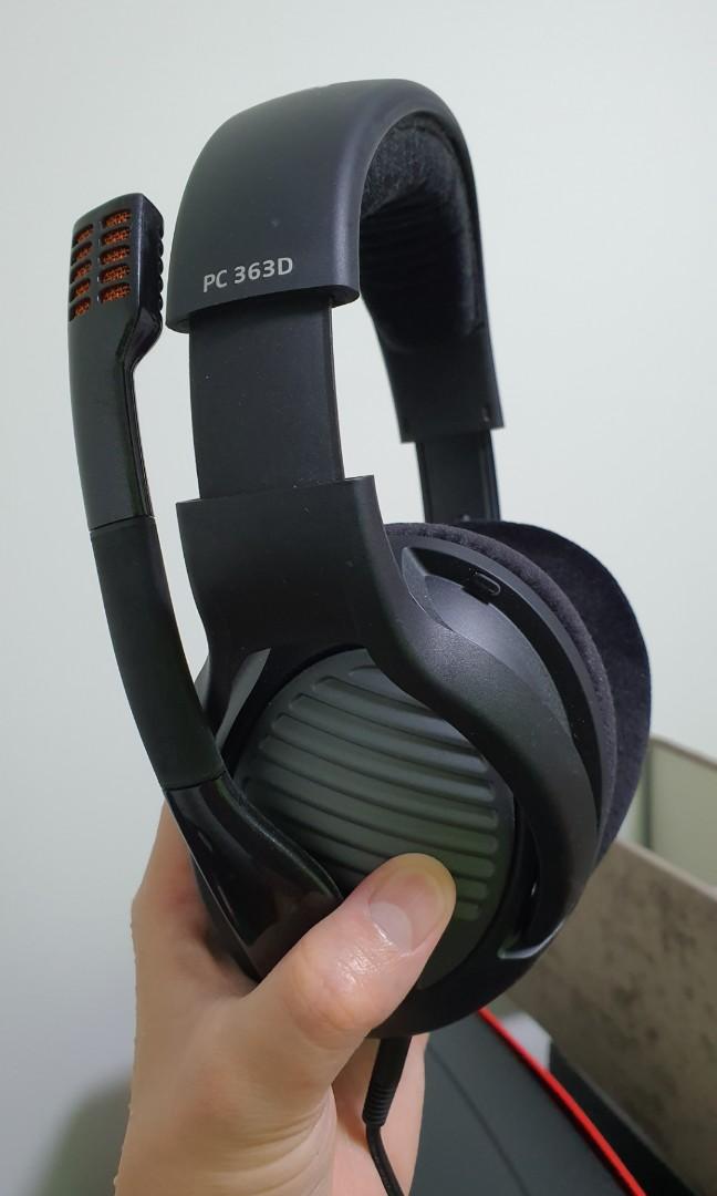 Sennheiser PC 363D headphones, Audio, Headphones & Headsets on Carousell