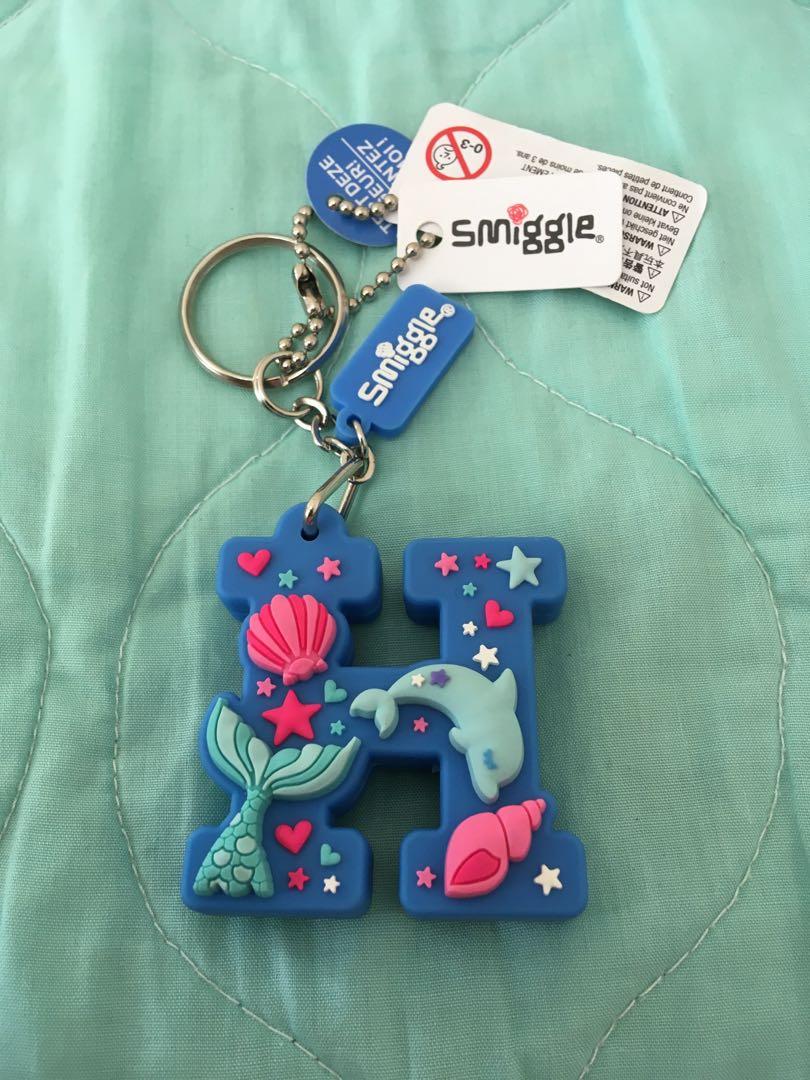 Smiggle ‘H’ keychain, Babies & Kids, Babies & Kids Fashion on Carousell