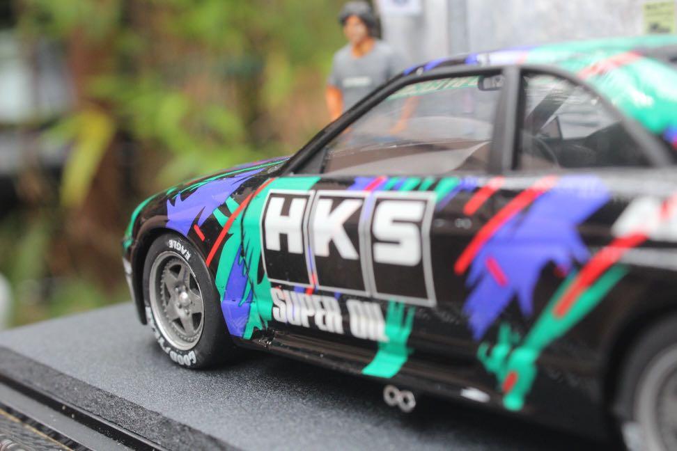 Tamiya HKS GTR R33 1/24, Hobbies & Toys, Toys & Games on Carousell