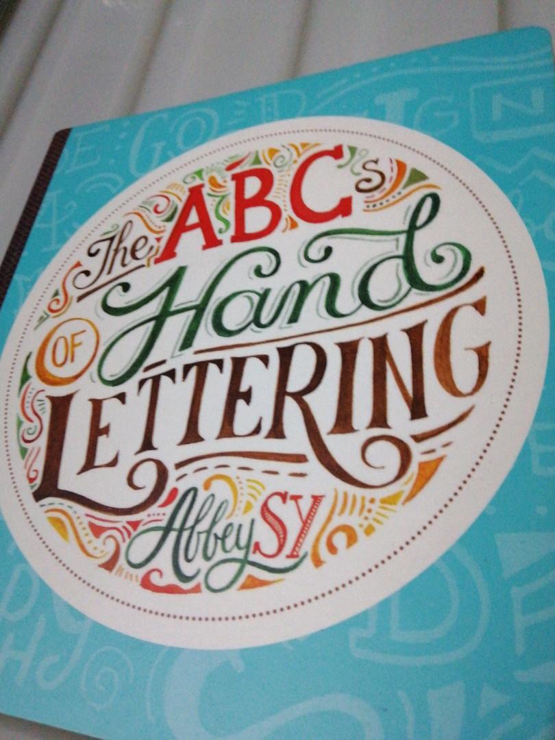 The ABC of Hand Lettering by Abbey Sy, Hobbies & Toys, Books ...