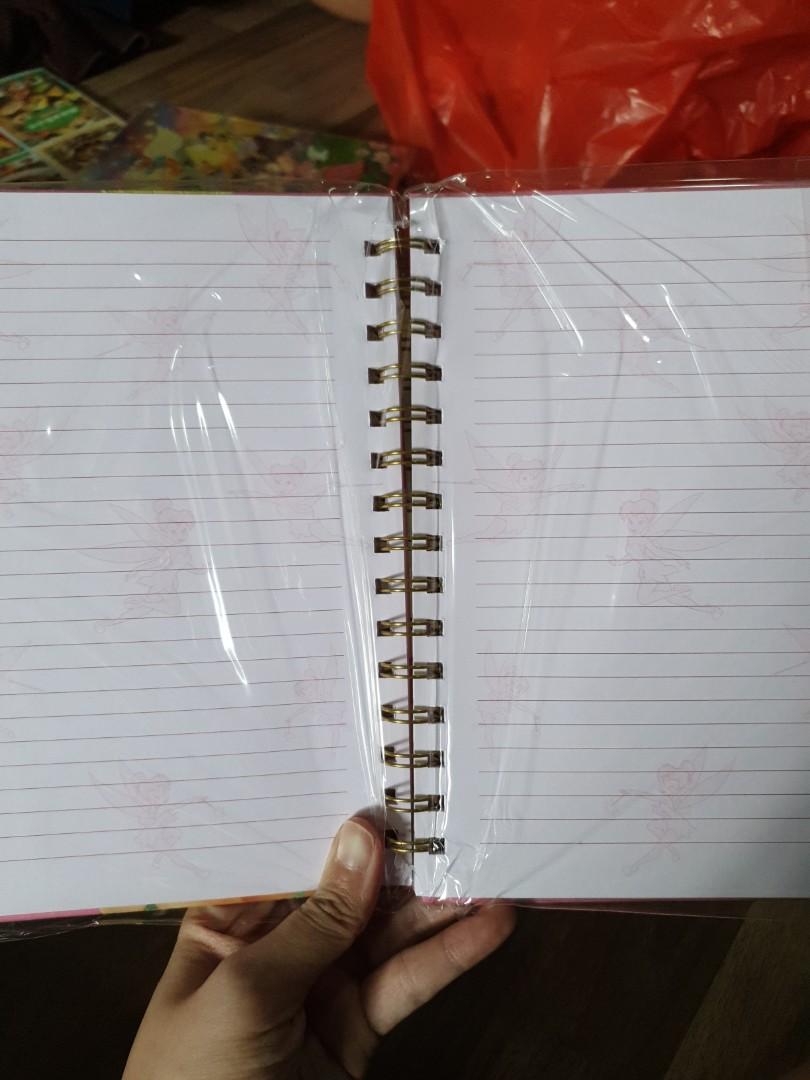 Tinkerbell Notebook, Hobbies & Toys, Stationery & Craft, Stationery ...