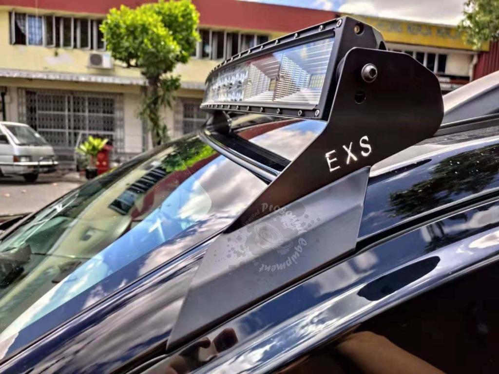 UNIVERSAL 4 X 4 LED LIGHT BAR ROOF MOUNT BRACKET FOR RANGER / HILUX ...