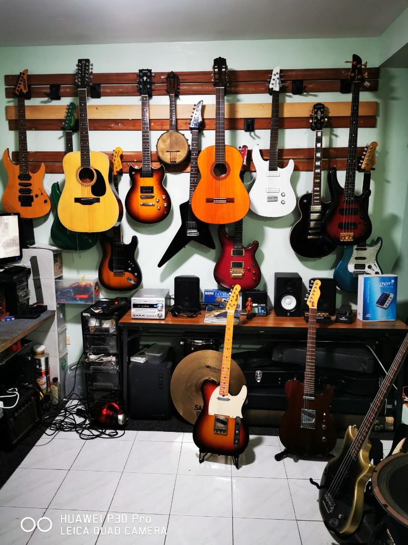 vintage john benneth telecaster electric guitar, Hobbies & Toys, Music ...