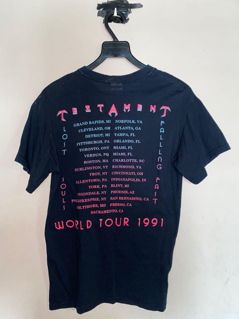 Vintage Testament Tour Shirt, Men's Fashion, Tops & Sets, Tshirts ...