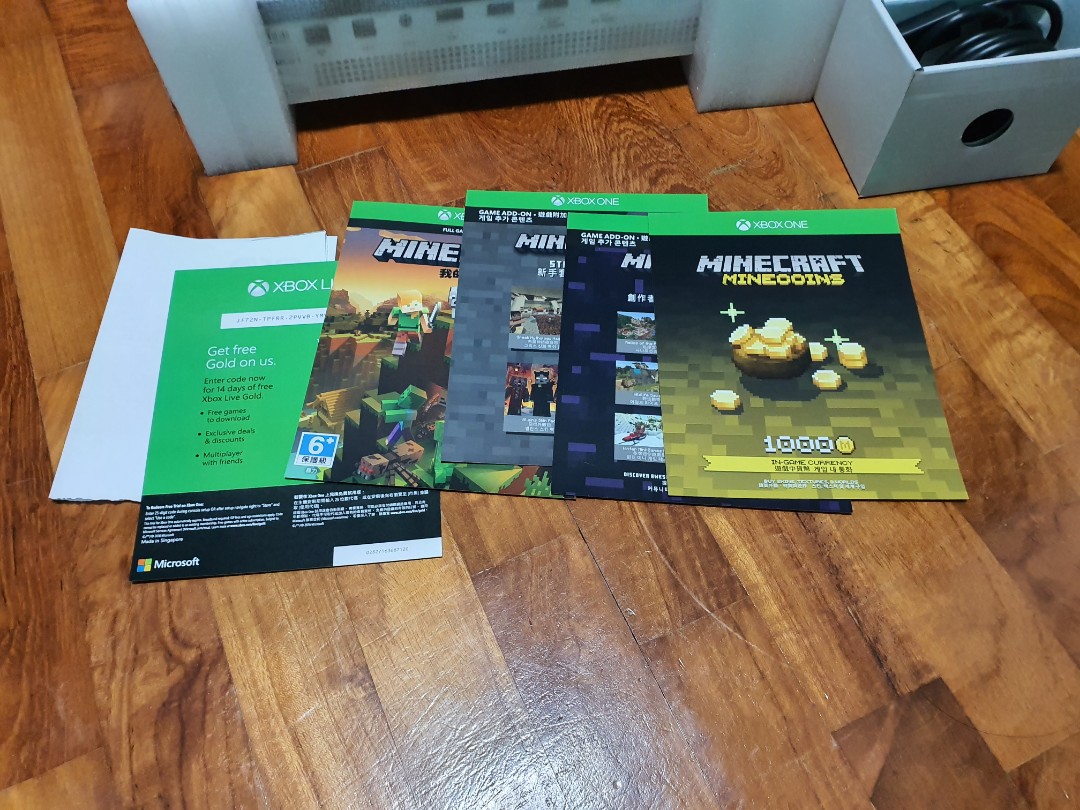 Xbox One S (1TB) Minecraft Bundle, Video Gaming, Video Game Consoles ...